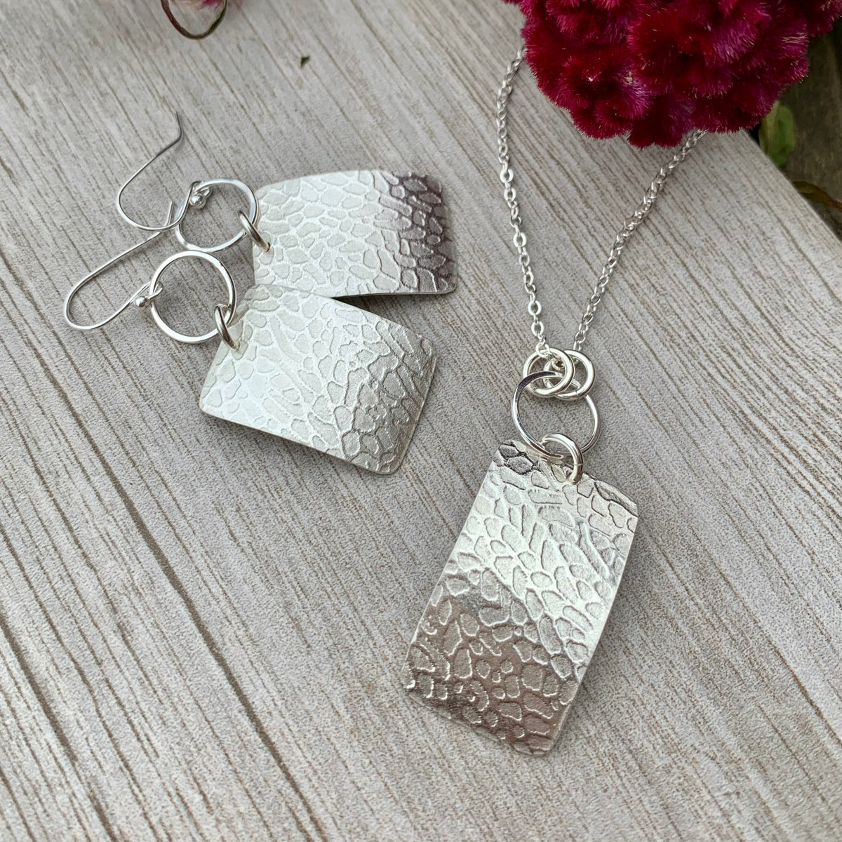Sea Fan Earrings ~ Sterling Silver – Jules Artwear